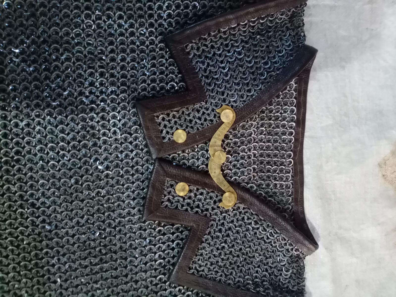 Roman Chainmail Hamata , Roman Lorica Hamata , 6 Mm Round Riveted With ...