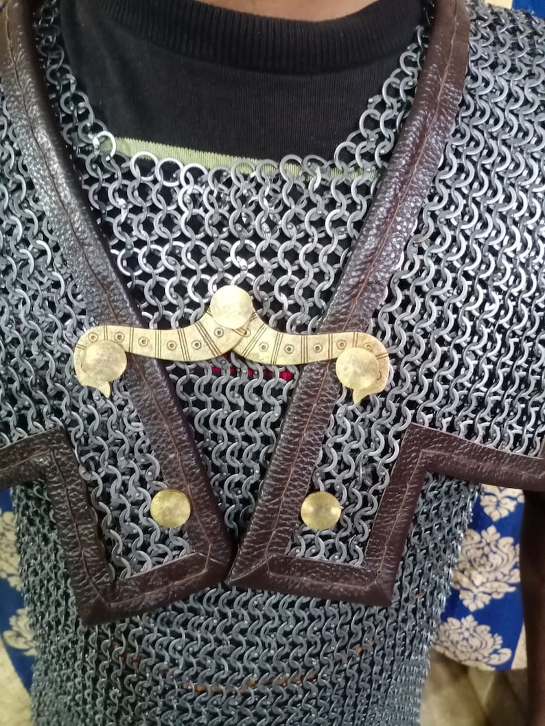 Roman Chainmail Hamata , Roman Lorica Hamata , 6 Mm Round Riveted With ...