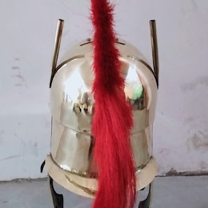 Apulo-corinthian Helmet With Cheekpieces 1.2 Mm Brass - Etsy