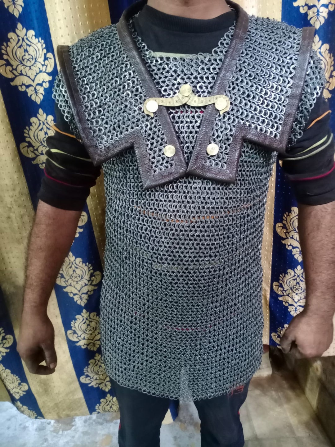 Roman Chainmail Hamata , Roman Lorica Hamata , 6 Mm Round Riveted With ...