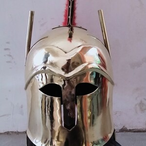 Apulo-corinthian Helmet With Cheekpieces 1.2 Mm Brass - Etsy