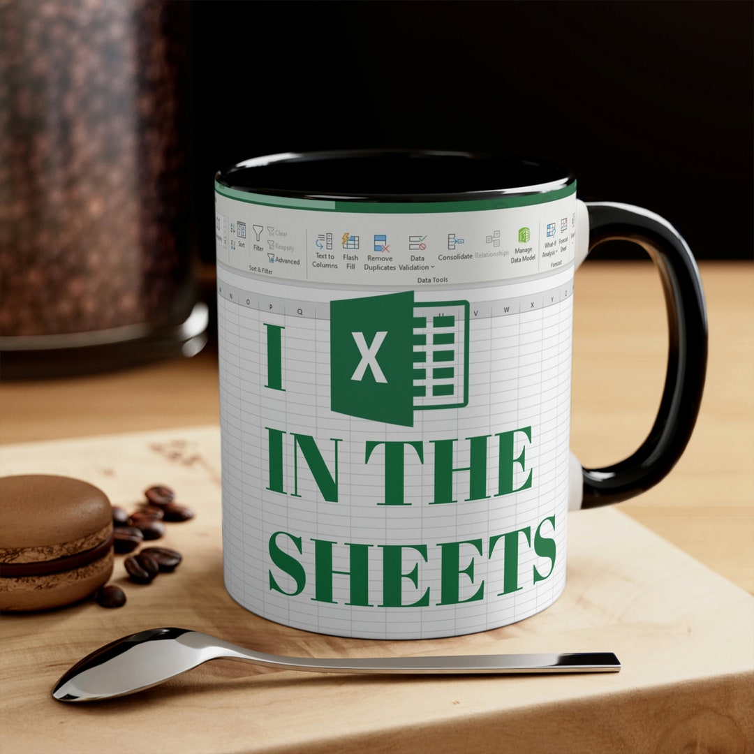 I Excel in the Sheets Excel Spreadsheet Lover Worker Gift Idea for ...