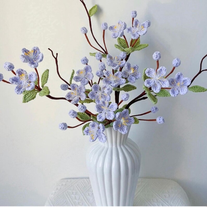 Begonia Crochet Pattern: Flower Bouquet PDF - Etsy