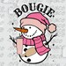 Boojee Snowman Bougie Snowman Stanley Tumbler Belt Bag - Etsy