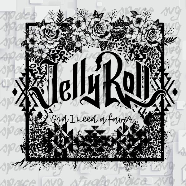 Jelly Roll Svg - Etsy