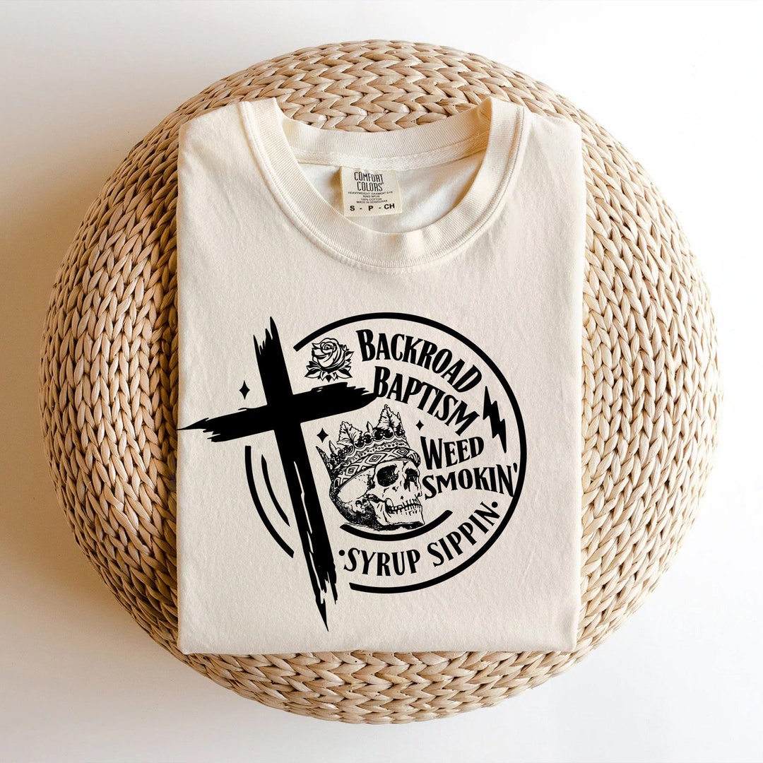 Backroad Baptism Jelly Roll SVG PNG Sublimation With Pocket Design Rock ...