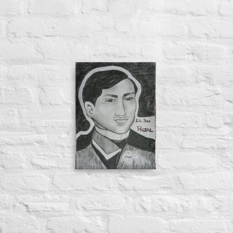Portrait of José Rizal - Etsy