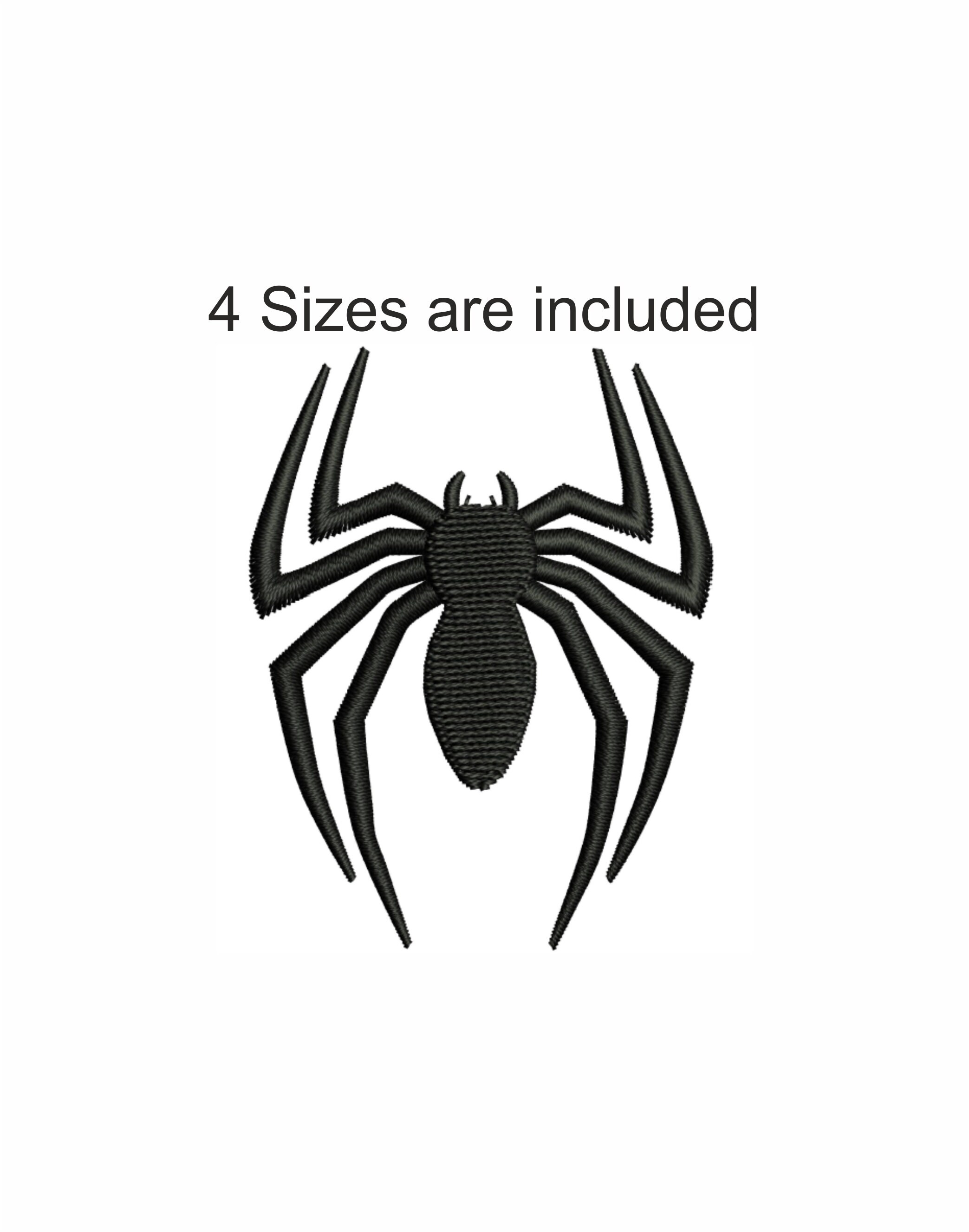 Spider Embroidery Design | Spider Pes File | Spider Dst File | Spider ...