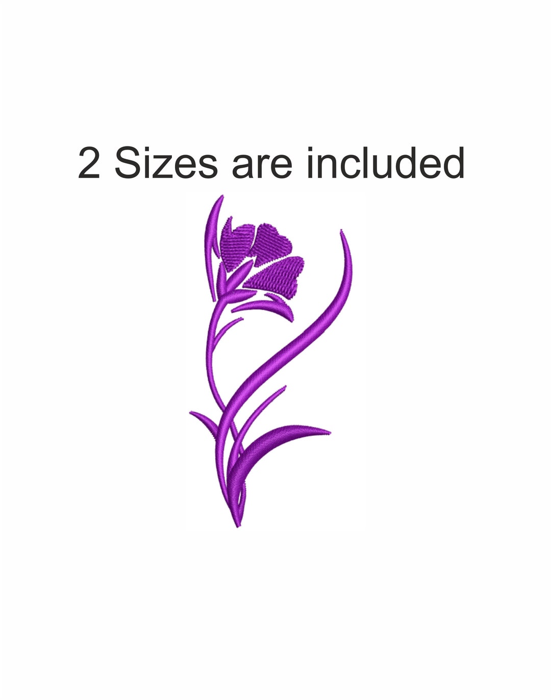 Flower Embroidery Design | Flower Pes File | Flower Dst File | Flower ...