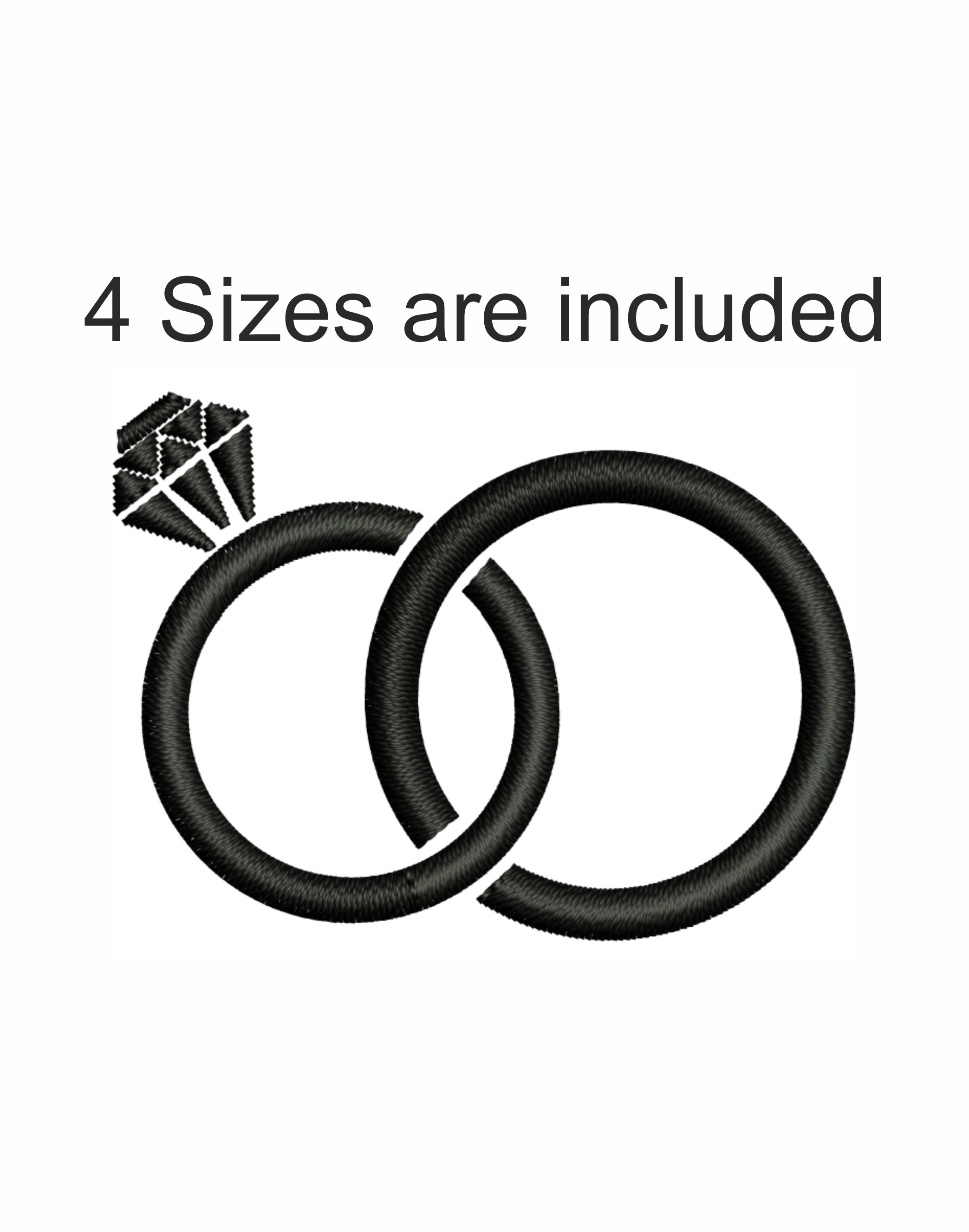 Rings Embroidery Design Rings Pes File Rings Dst File Rings Jef File ...