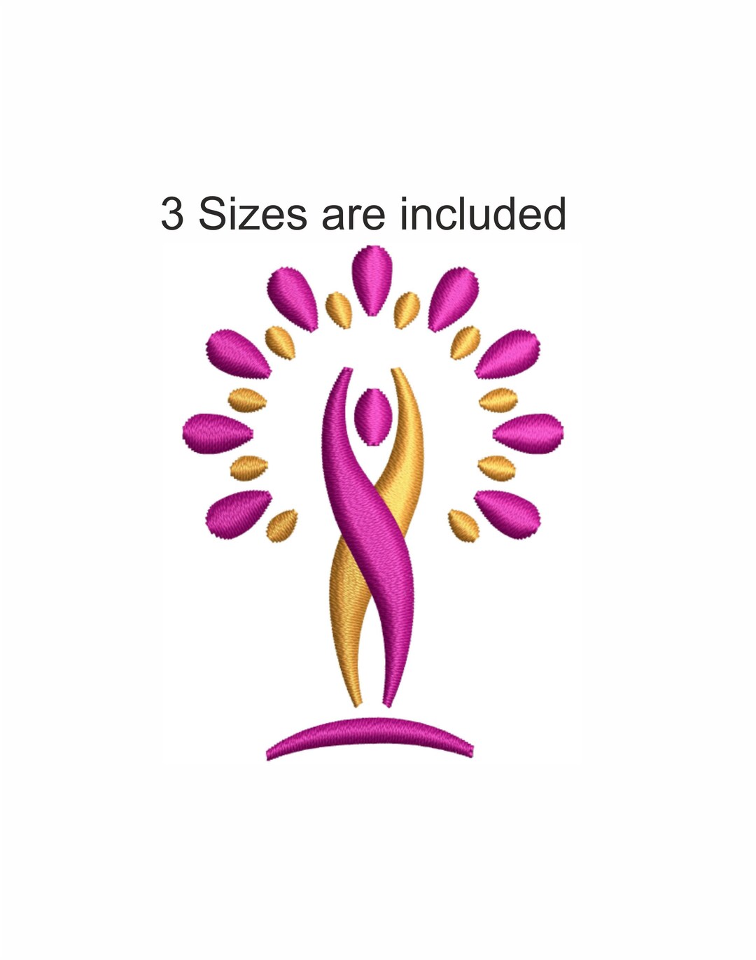 Yoga Embroidery Design | Yoga Pes File | Yoga Dst File | Yoga Jef File ...