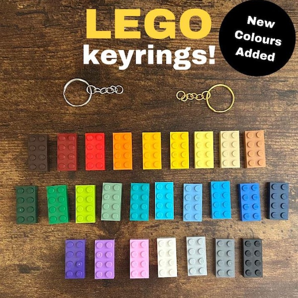 Lego® Keyring - Etsy UK