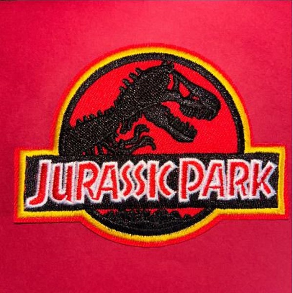 Jurassic Park Patch - Etsy