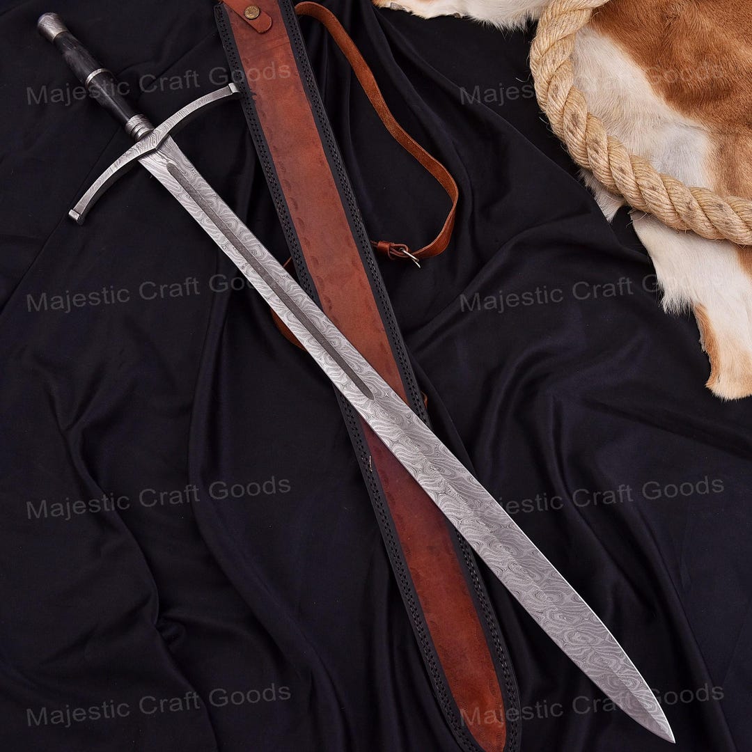 Hand-forged Decorative Sword – Medieval Display Piece | Collectible ...