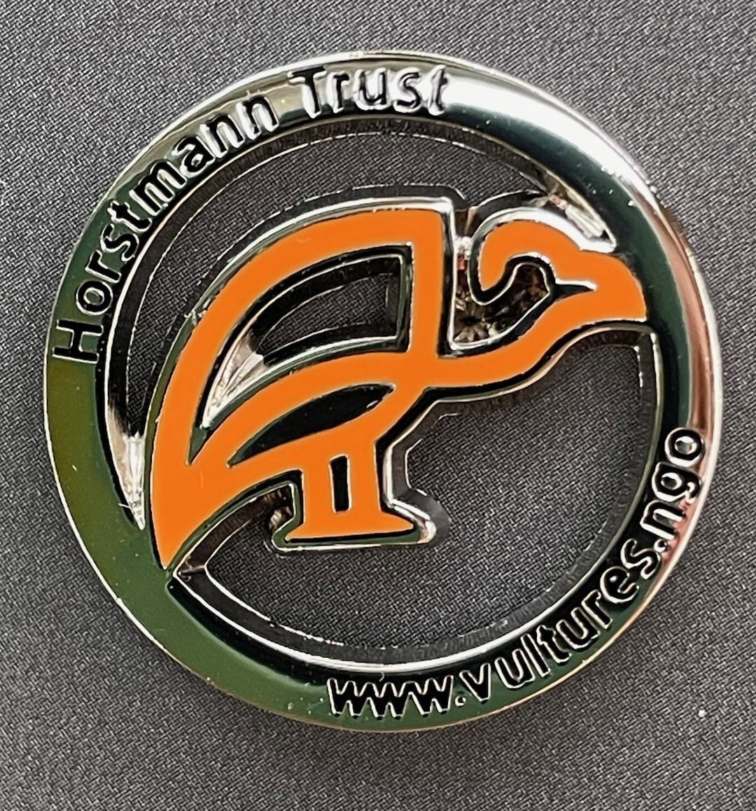 Horstmann Trust Vulture Round Logo Pin Badge - Etsy