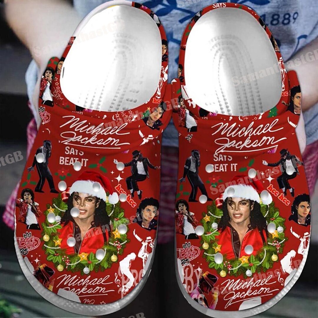 Michael Jackson Clogs Christmas Christmas Michael Jackson - Etsy