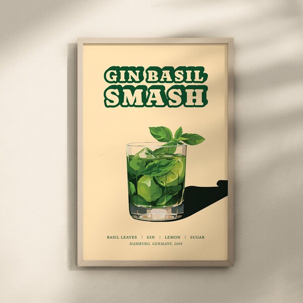 Gin Poster - Etsy