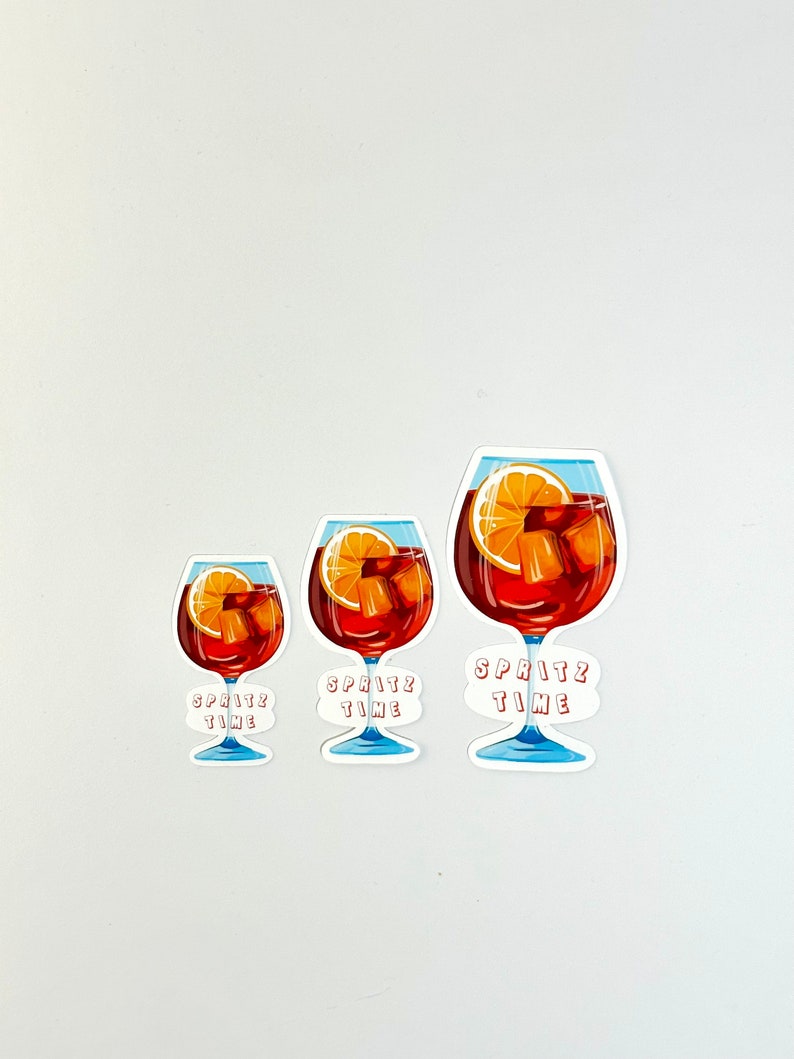 Aperol-spritz Sticker, Aperol Spritz Vinyle Stickers Aperolspritz ...