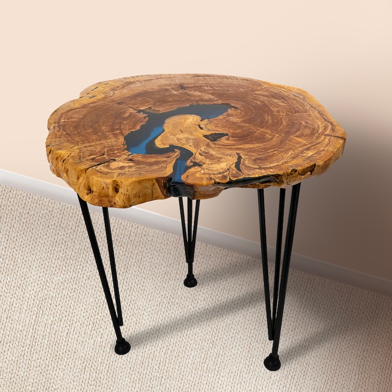 Blue Coffee Table - Etsy