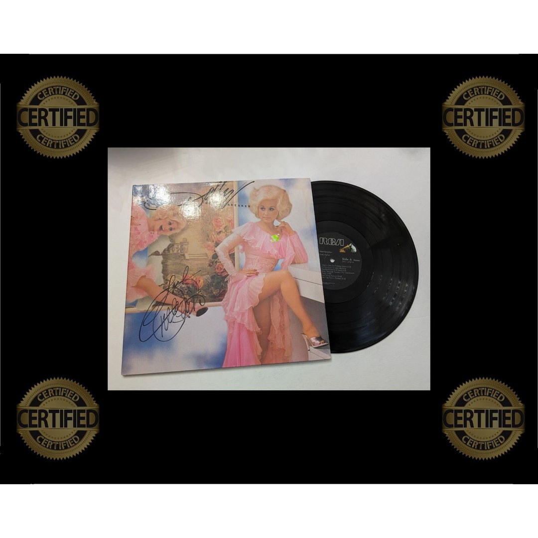 Dolly Parton 1978 Original Lp Heartbreaker Signed With Proof Etsy