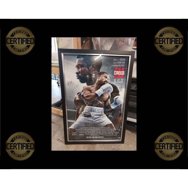 Michael Jordan Signed Poster - Etsy