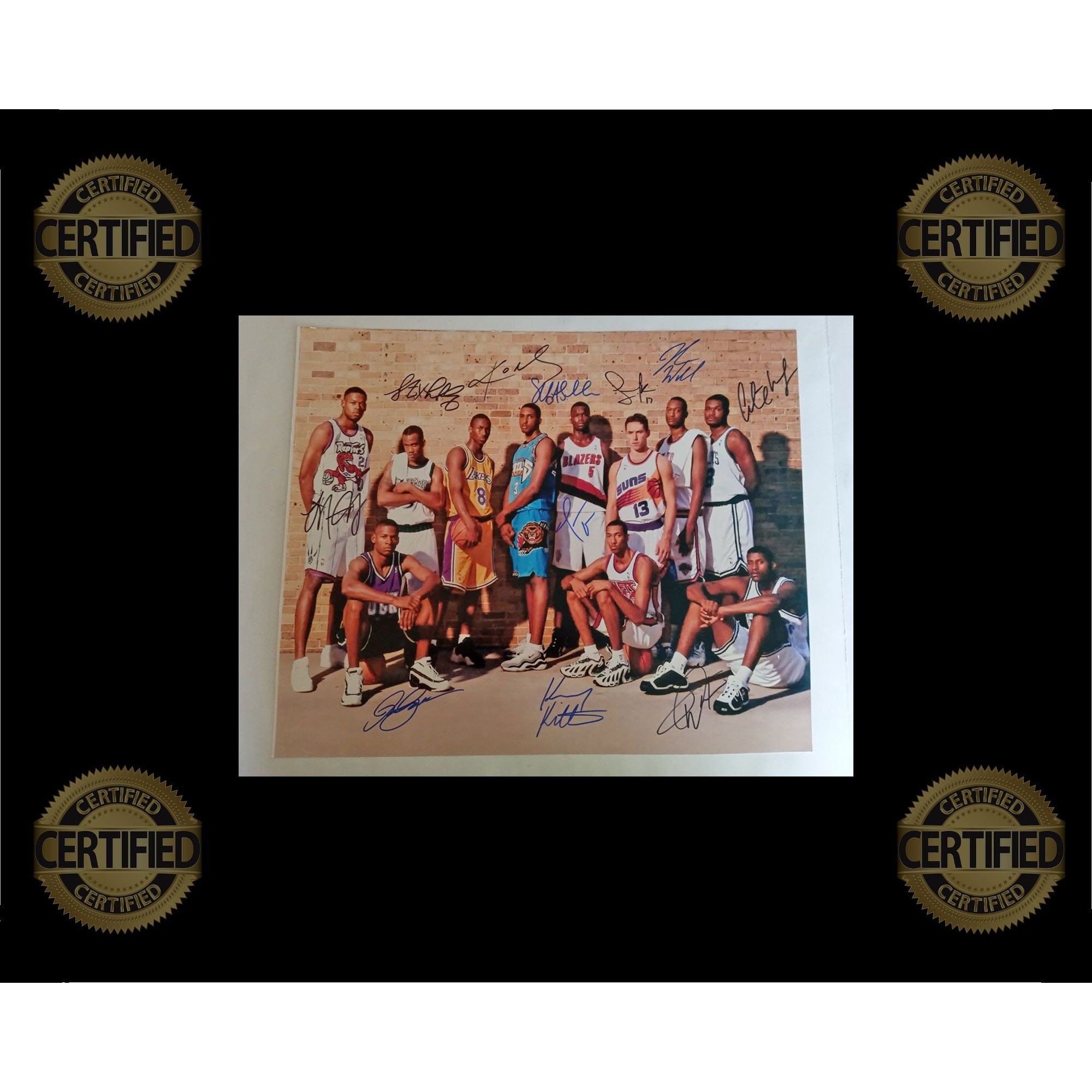 Kobe Bryant Ray Allen Steve Nash 1996 NBA Draft Class 16x20 - Etsy