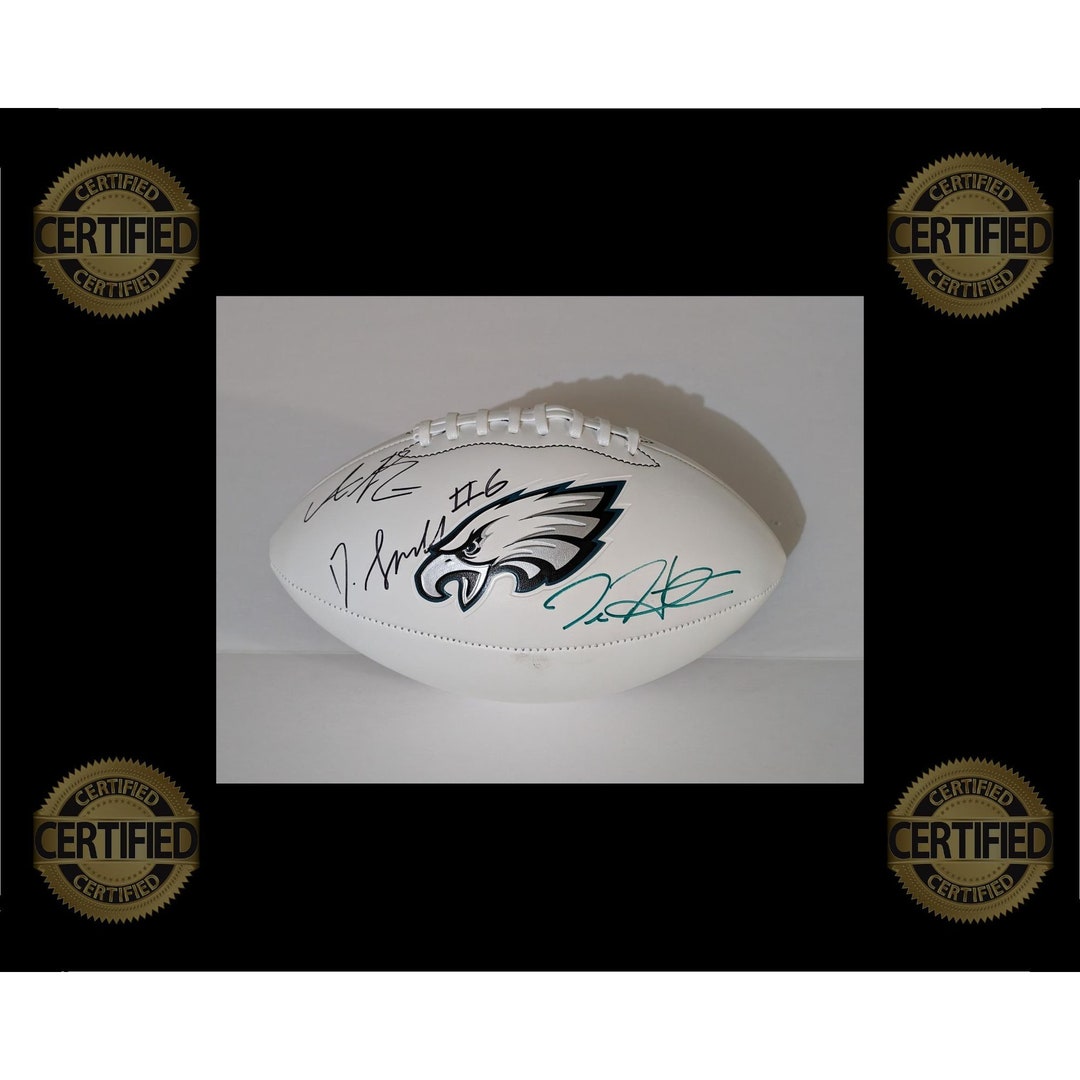 Philadelphia Eagles Jalen Hurts Devanta Smith and AJ Brown - Etsy