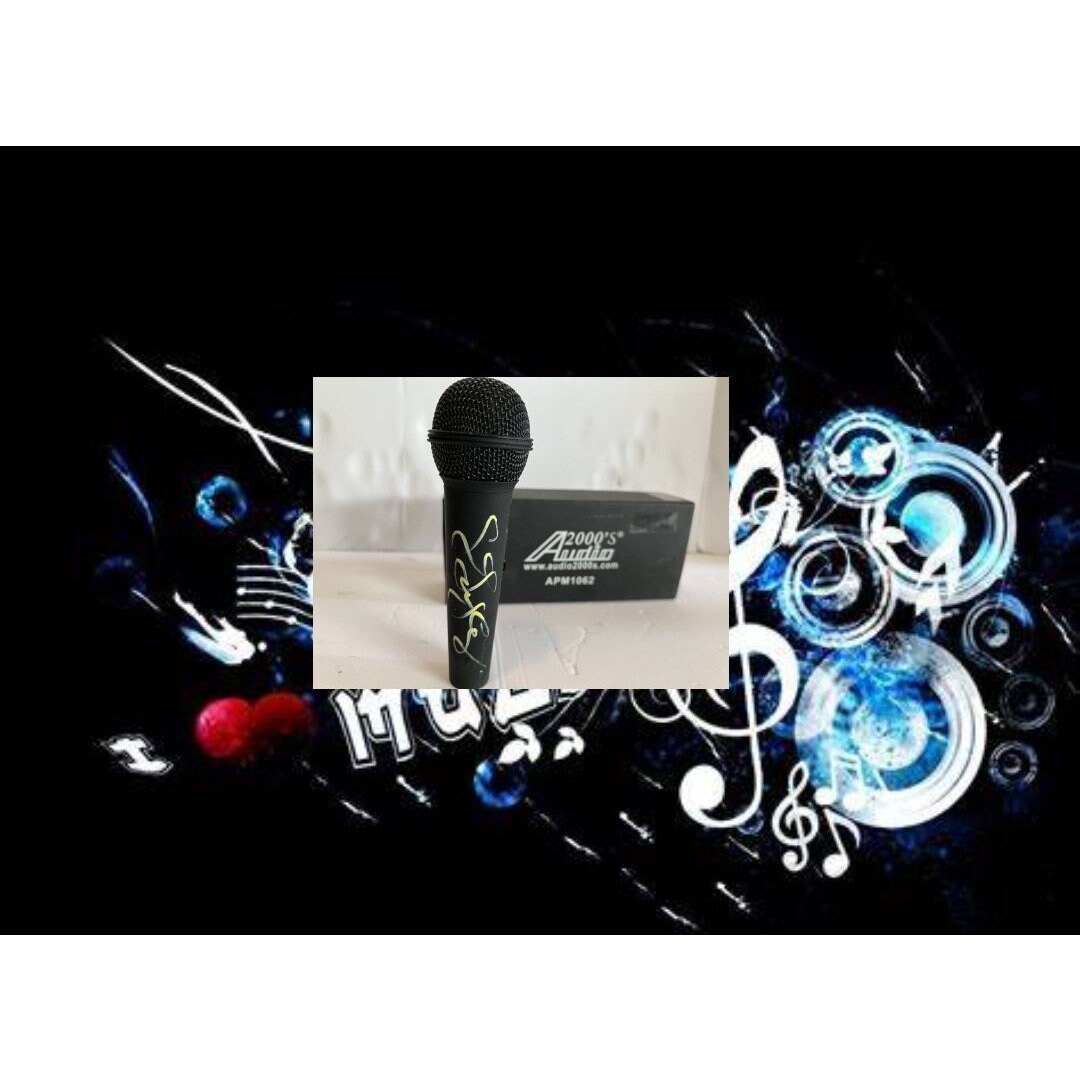 Lady Gaga Microphone Signed With Proof - Etsy