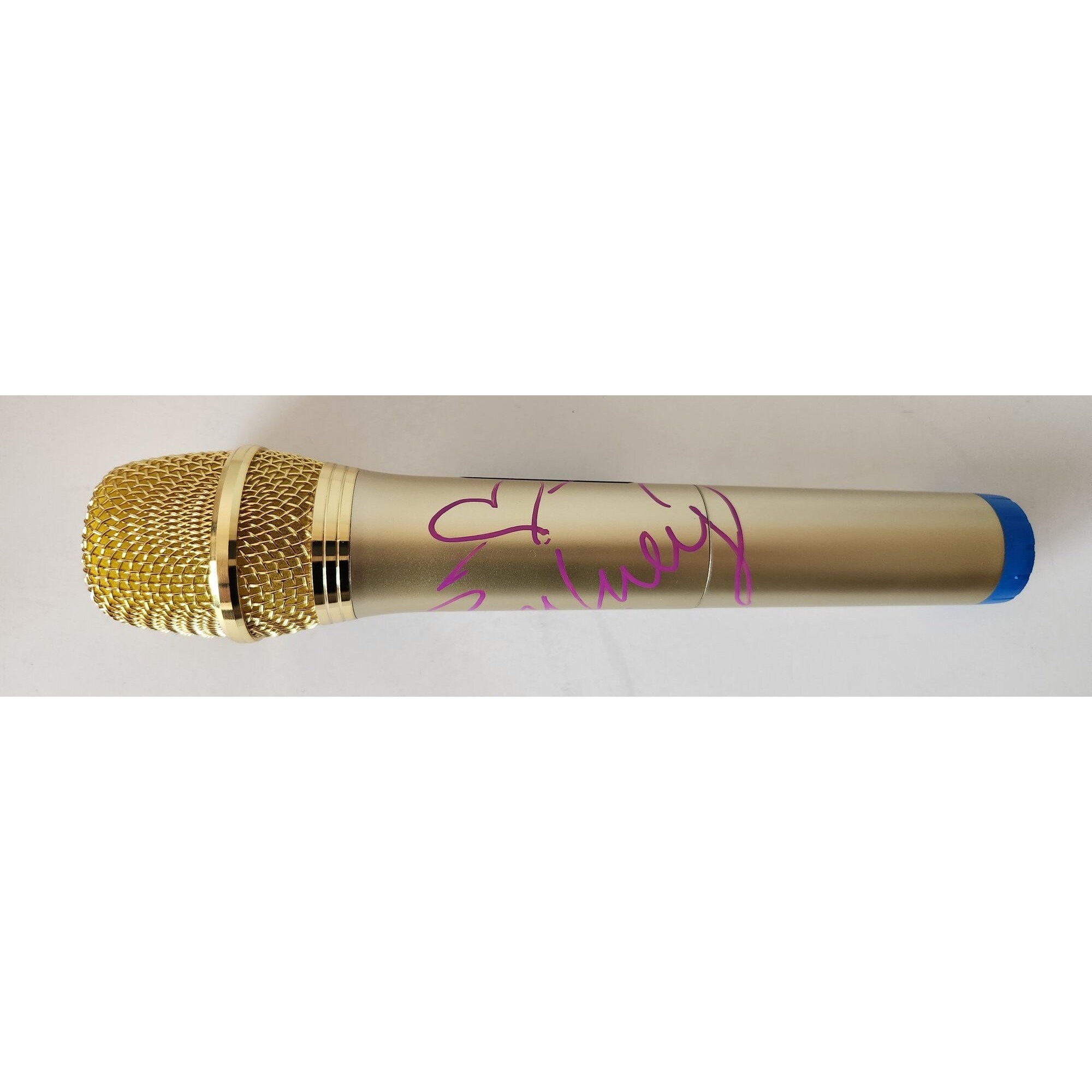 Britney Spears One Of A Kind Microphone Signed With Proof Etsy