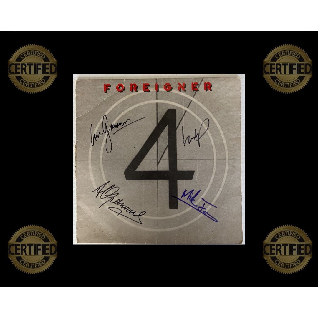 Mick Jones and Lou Gramm Dennis Elliott Rick Wills Foreigner - Etsy