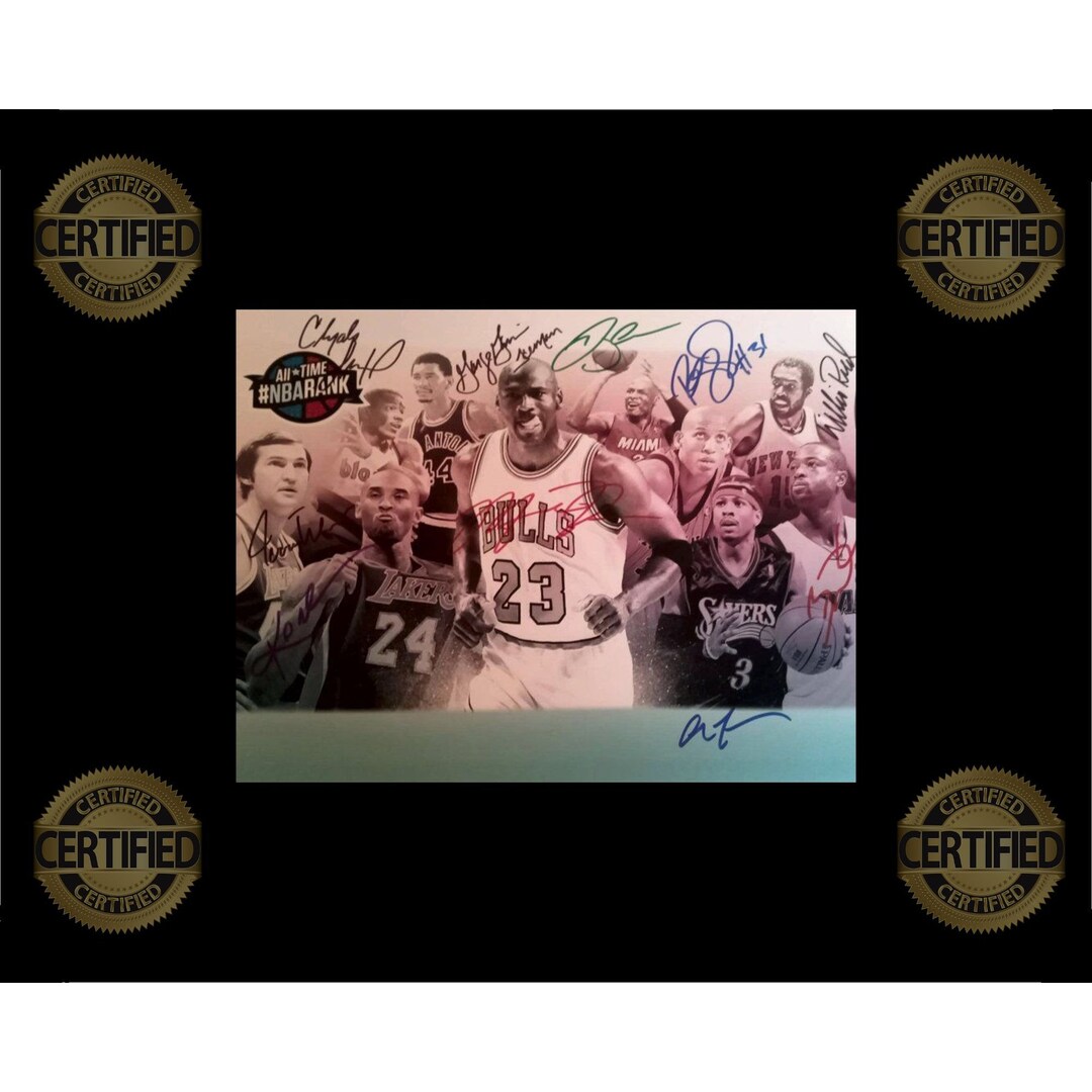 Michael Jordan Allen Iverson Ray Allen Reggie Miller Willis - Etsy