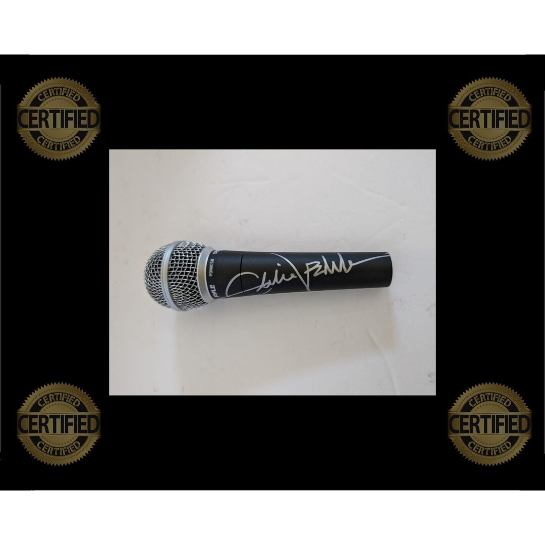 Eddie Vedder Pearl Jam Microphone Signed With Proof - Etsy