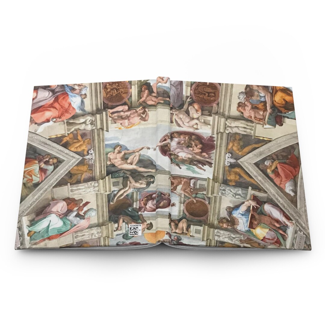 Renaissance Notebook the Sistine Chapel Book Art Book - Etsy