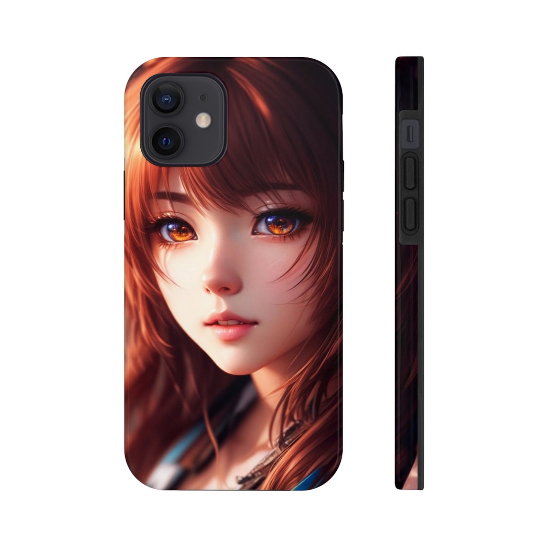Beautiful Anime Waifu Style Girl Copy of Tough Phone Cases - Etsy