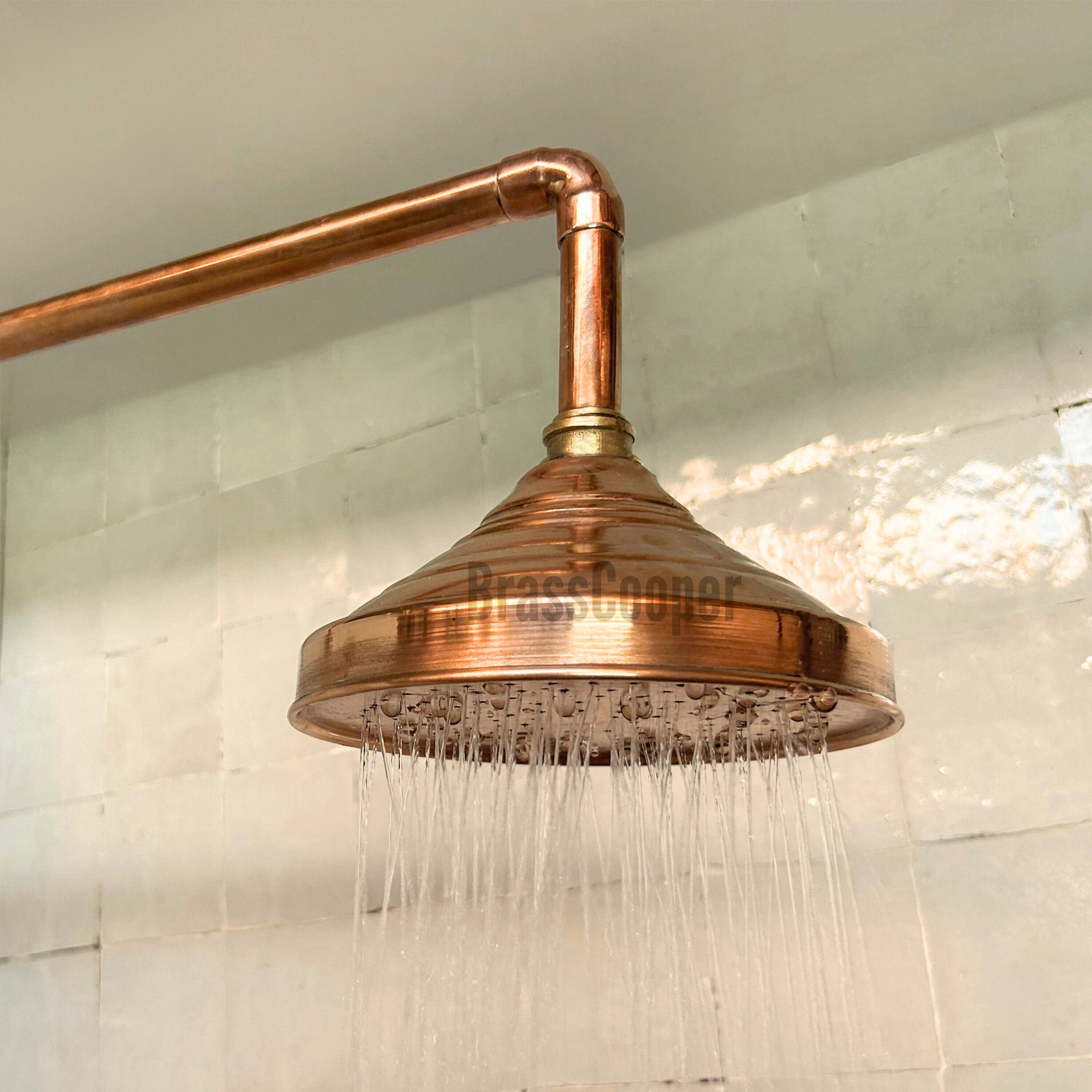 High Pressure Copper RV Shower Head Kit RV Shower Head Kit - High ...