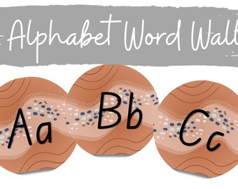 Indigenous Alphabet Word Wall Alphabet Learning Indigenous Classroom ...