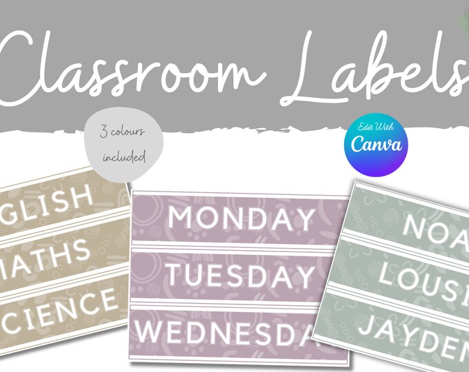 Boho Classroom Decor, Boho Birthday Bulletin Board - Etsy Canada