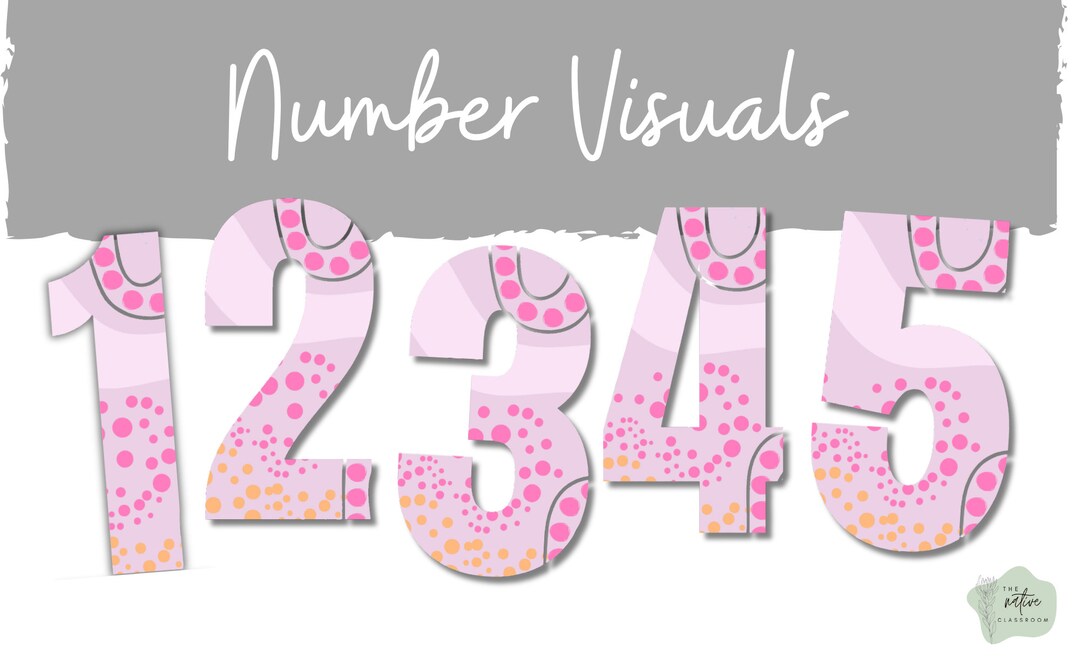 Indigenous Number Visuals Wisdom Collection Classroom Decor - Etsy ...