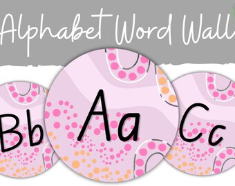 Indigenous Alphabet Word Wall Alphabet Learning Indigenous Classroom ...