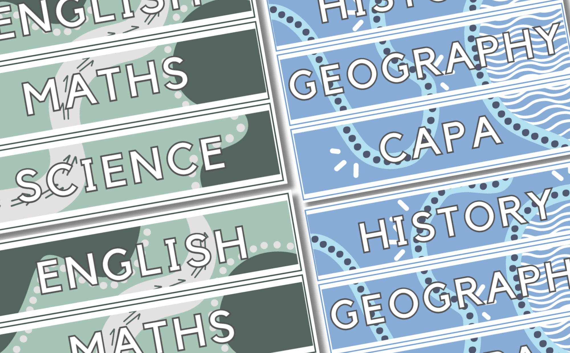 Indigenous Classroom Labels Land and Sea Collection Editable Template ...