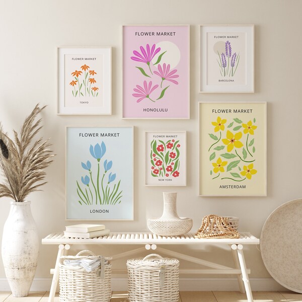 Paris Flower Market - Etsy