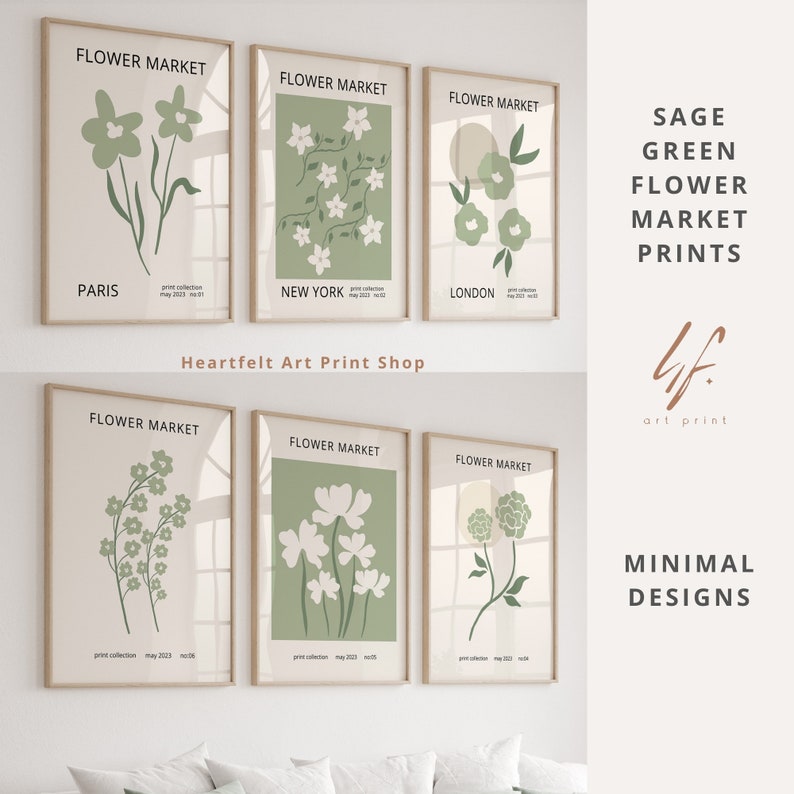 Pastel Florals Art, Mega Bundle Set, City Flower Market, Set of 50 ...