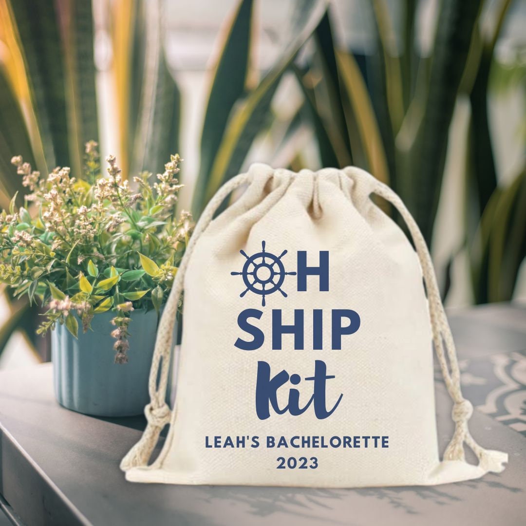 Oh Ship Kit, Cruise Survival Kit Bags, Bachelorette Kit Bags, Favor ...