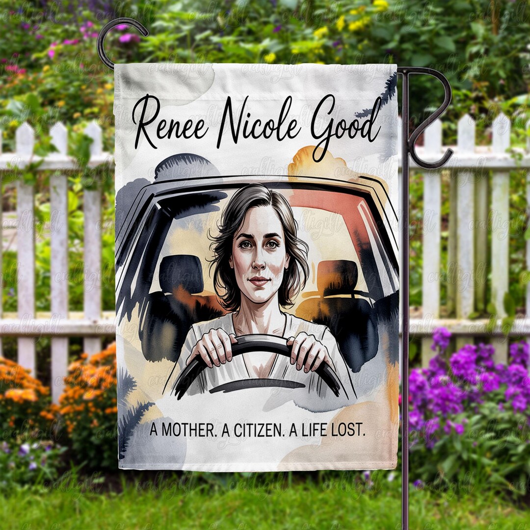 RIP Renee Nicole Goodness Memorial Flag, Minneapolis We Need Justice ...