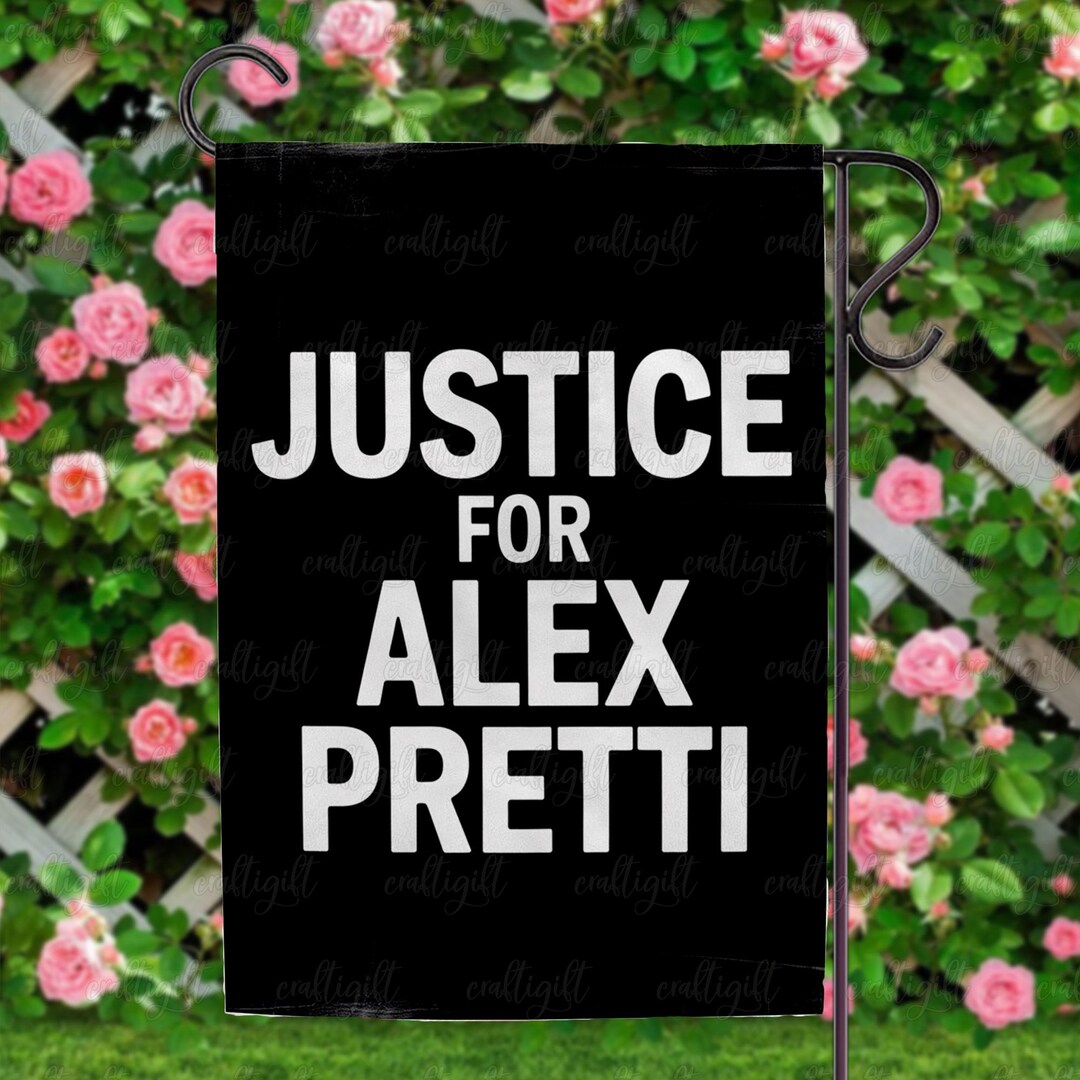 RIP Alex Pretti Memorial Flag, Stand for Alex & Renee Flag, Abolish ICE ...
