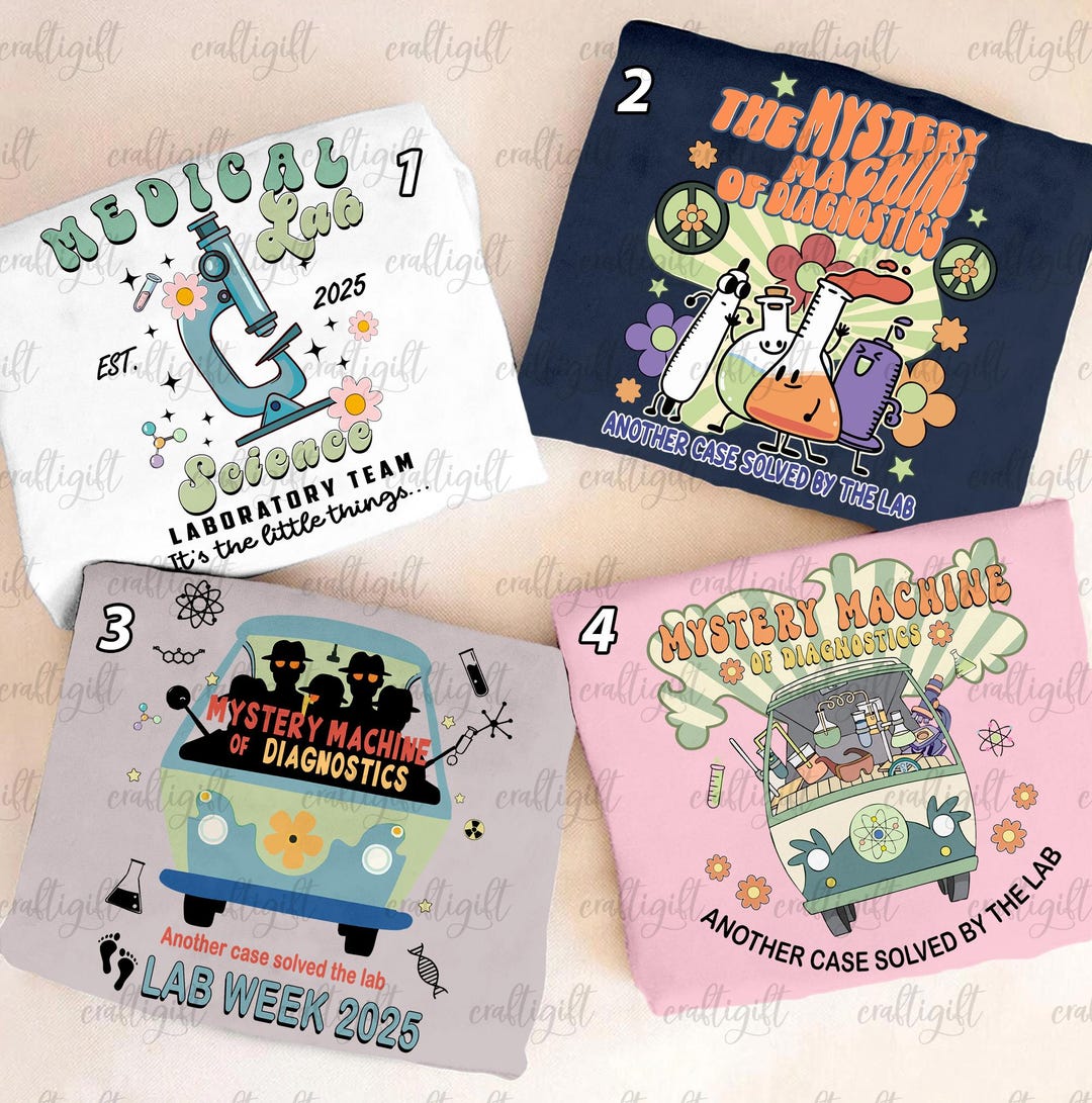 Medical Lab Week 2025 Group Shirt, MLS MLT Lab Tech Shirt, Lab Week ...