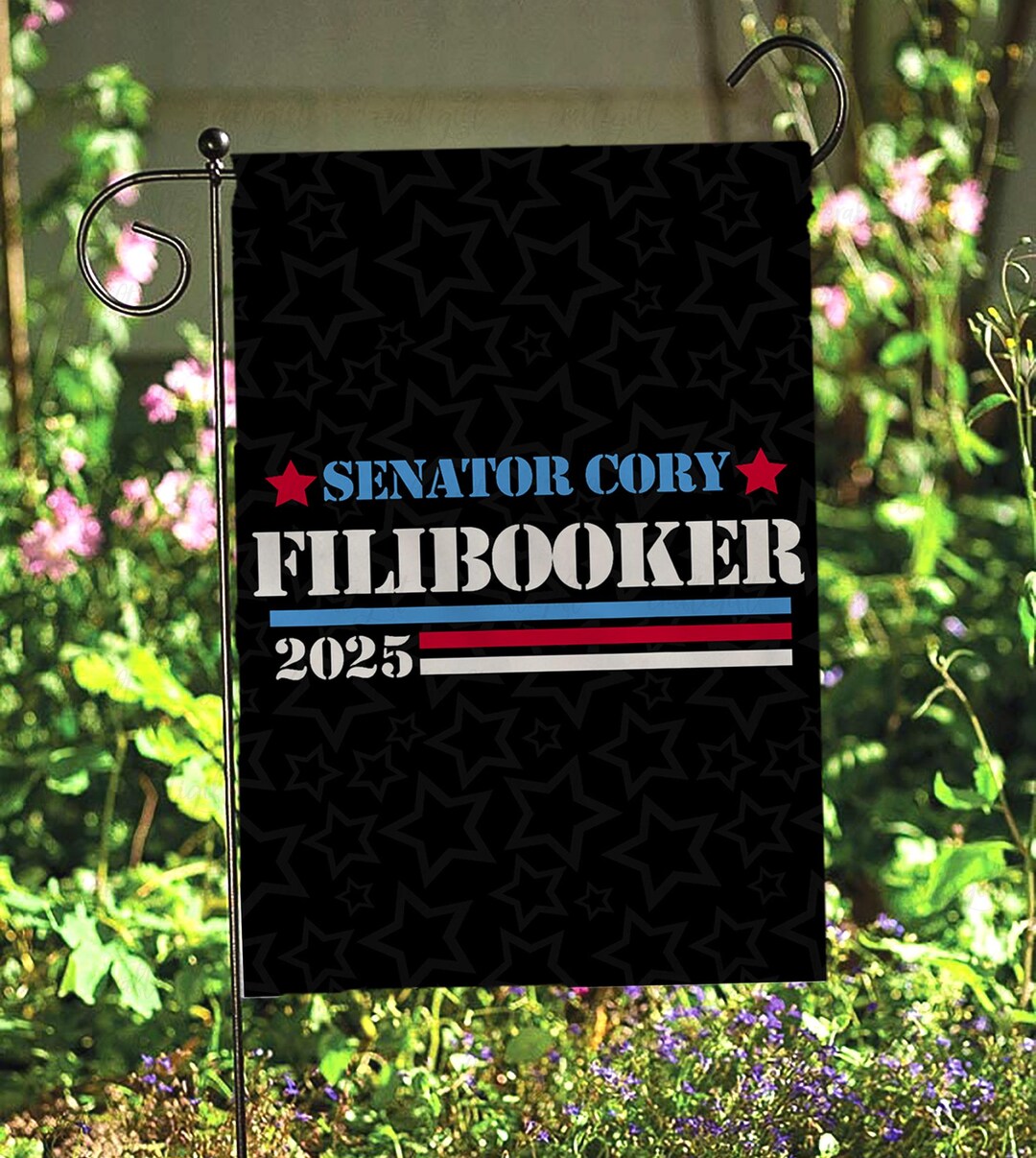 Patriotic Cory Filibuster 2025 Flag, Support Cory Filibooker America ...