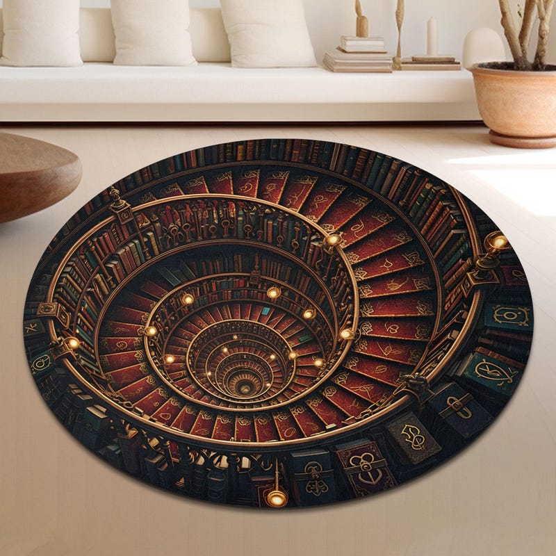 Literary Area Rug - Etsy