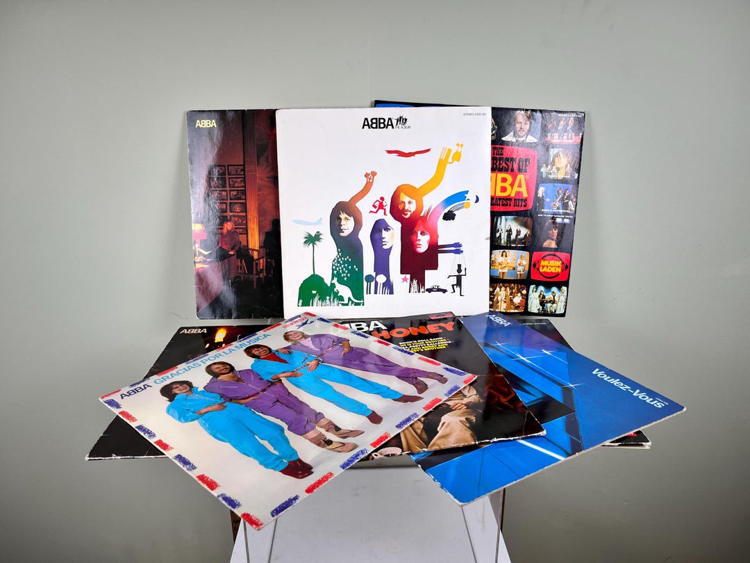 8 Records of ABBA I Vinyl Record LP Universal Vinyl Record - Super ...