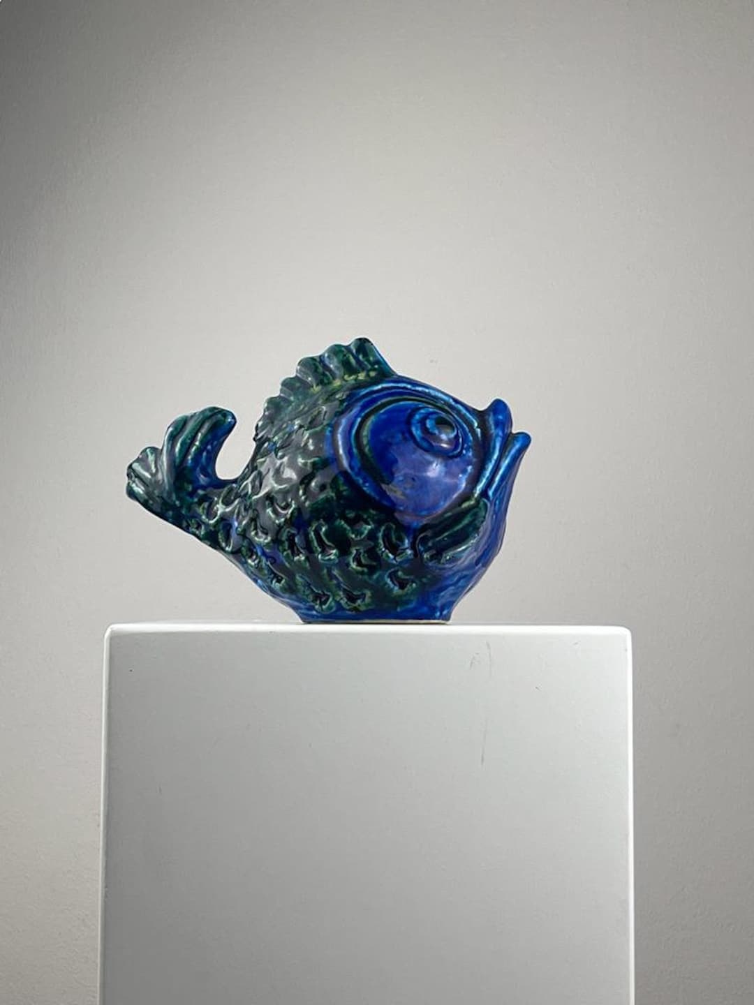 Aldo Londi for Bitossi Money Box I Ceramic Fish I Ceramic Figure Italy ...